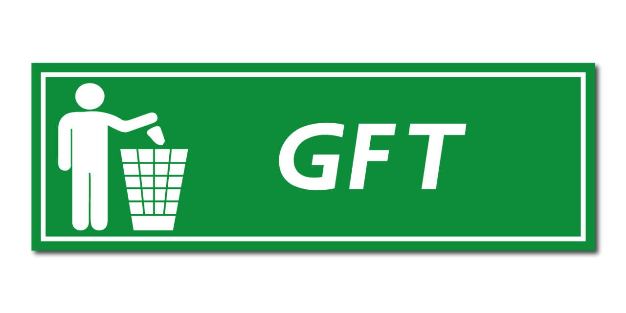 GFT pictogram – Snel besteld op Mijnnaamplaat.nl