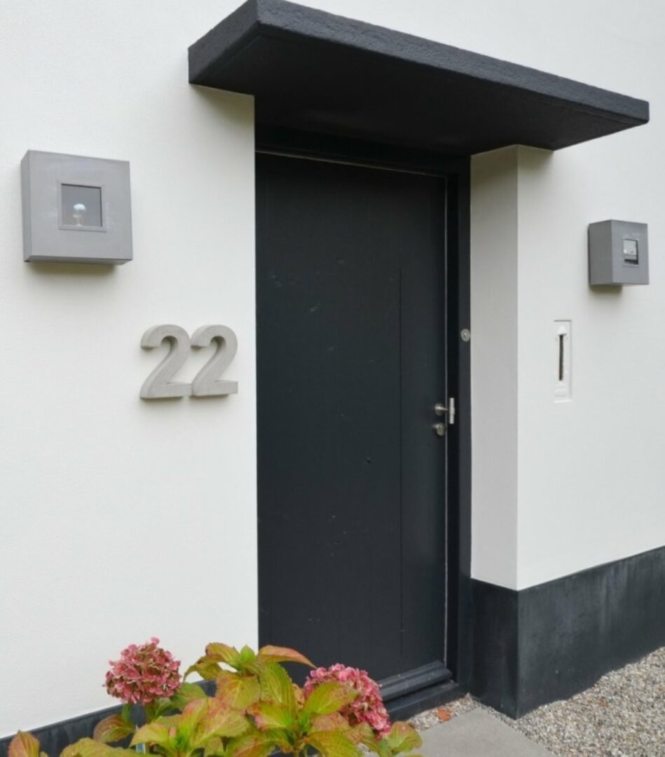 Betonnen huisnummers - Modern en Robuust