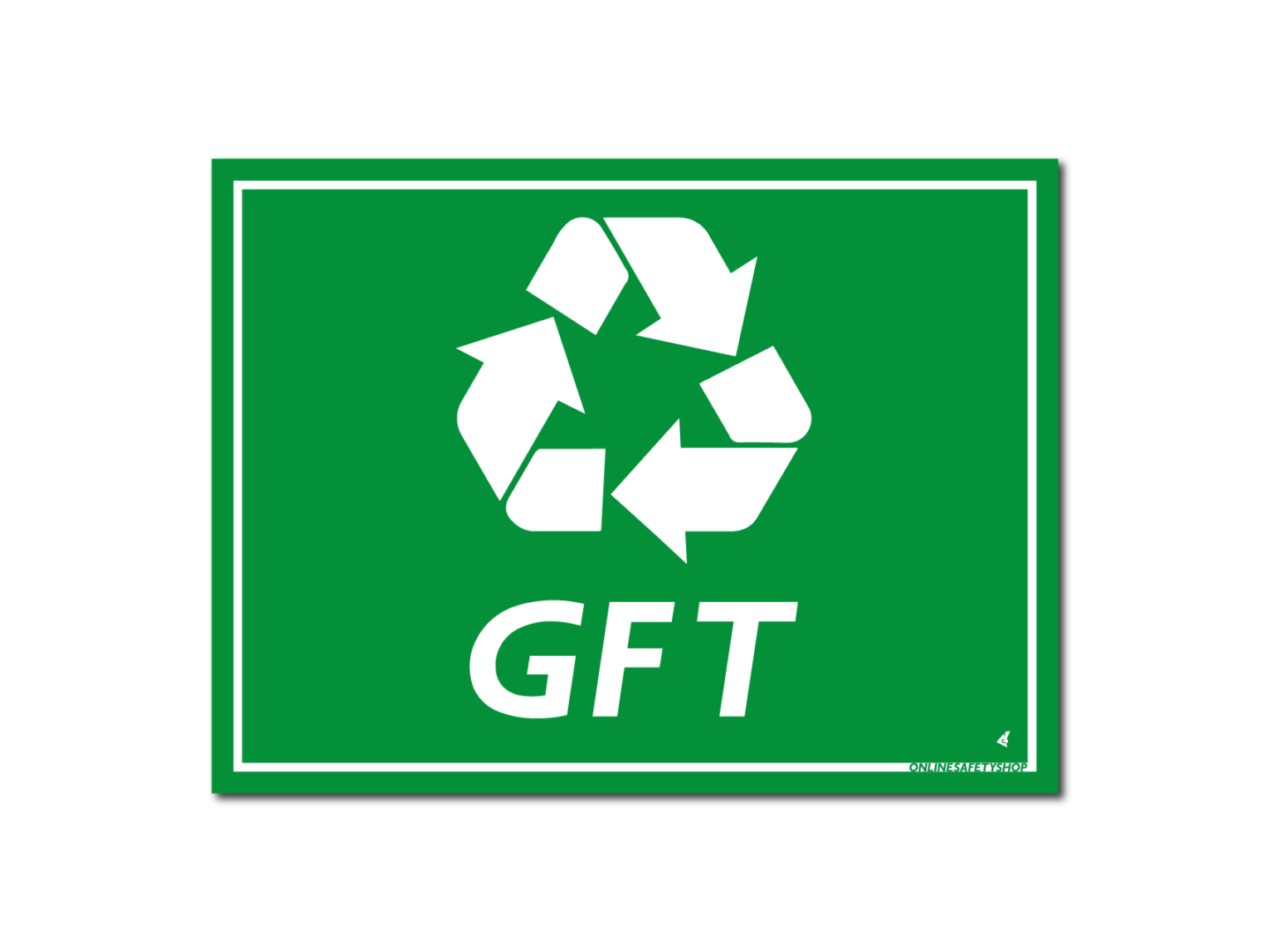 GFT Recycling Bord - Mijnnaamplaat.nl